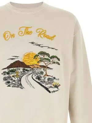 Isabel Marant Étoile Marant 'mikoy-gb' Sweatshirt With Embroidery