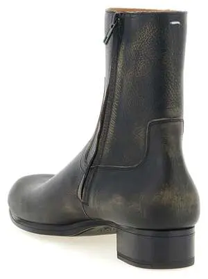 MAISON MARGIELA Vintage Leather Ankle Boots