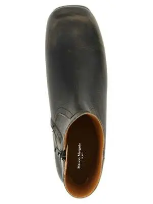 MAISON MARGIELA Vintage Leather Ankle Boots