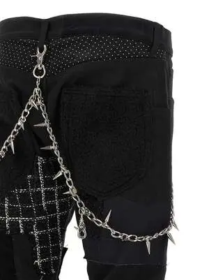 Junya Watanabe Patchwork Jeans With Kilt