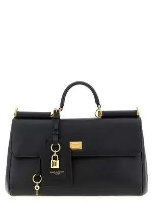 Dolce & Gabbana Medium ‘my Sicily’ Handbag - Black