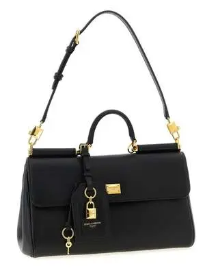 Dolce & Gabbana Medium ‘my Sicily’ Handbag - Black