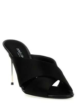 Dolce & Gabbana Satin Sandals