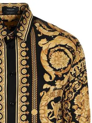 Versace Barocco' Shirt - Gold