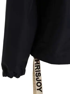 Khrisjoy Windbreaker Hood' Jacket - Blue