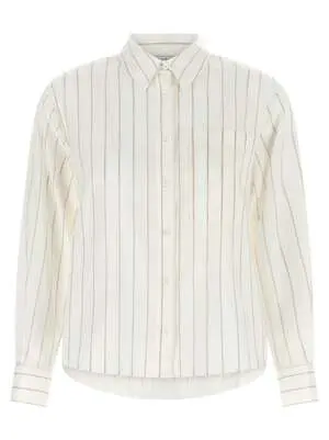 Peserico Striped Shirt - Cream