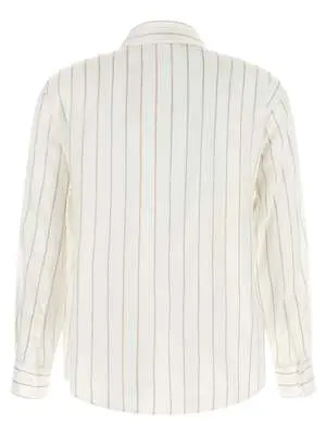 Peserico Striped Shirt - Cream