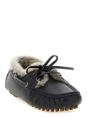Brunello Cucinelli Monile' Loafers - Black