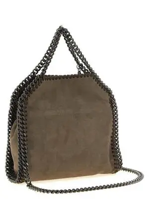Stella McCartney Falabella' Tiny Handbag - Brown