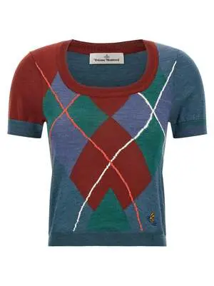 VIVIENNE WESTWOOD Argyle' Sweater - Multicolor