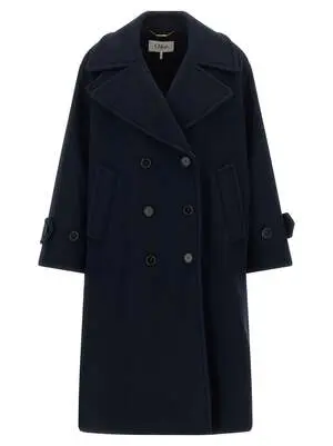 Chloé Double-breasted Coat - Blue