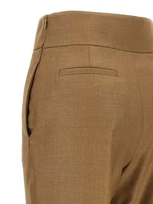 Valentino Garavani Textured Silk Wool Pants