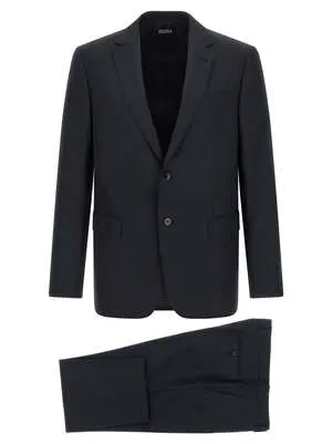 Zegna Wool Dress - Blue