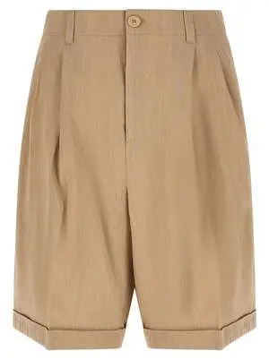 Jacquemus Le Short Pastro' Bermuda Shorts - Cream