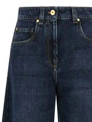 Brunello Cucinelli Wide Barrel Full Lenght' Jeans