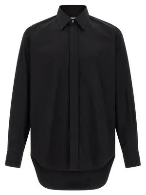 Alexander McQueen Logo Embroidery Shirt - Black