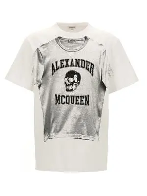 Alexander McQueen Logo Print T-shirt - Multicolor