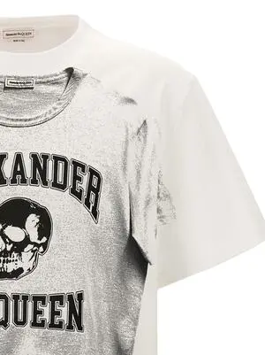 Alexander McQueen Logo Print T-shirt - Multicolor