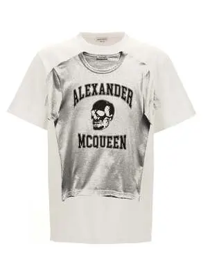 Alexander McQueen Logo Print T-shirt - Multicolor