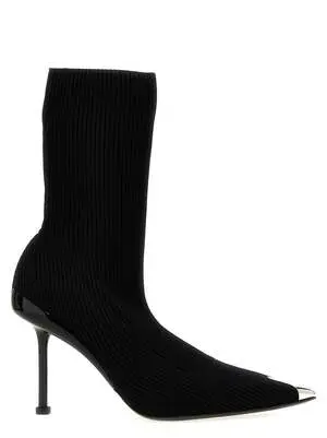 Alexander McQueen Slash' Ankle Boots - Black