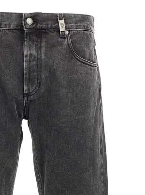 Alexander McQueen Metal Plate Jeans
