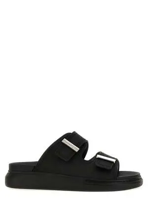 Alexander McQueen Rubber' Sandals - Black
