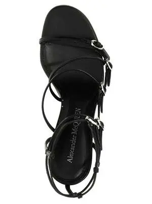 Alexander McQueen Strap Leather Sandals