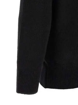 C.P. COMPANY Lambswool Grs' Sweater With Lens Detail