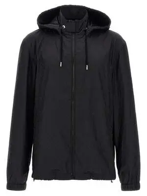 Alexander McQueen Skull' Windbreaker - Black