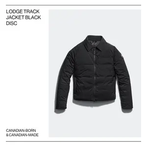Canada Goose Lodge Track Jacket Disc - Black