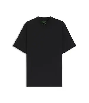 BOSS Relaxed-fit Mock-neck T-shirt In Stretch Cotton