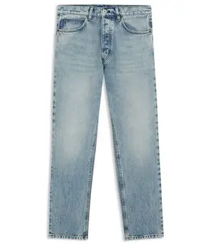 Hugo Regular-fit Jeans In Bright- Broken-twill Fabric