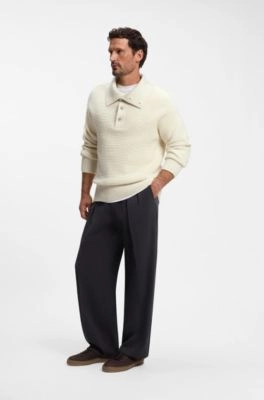 BOSS By Beckham Sweater In Virgin Wool And Alpaca