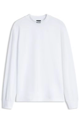 BOSS Stretch-cotton T-shirt - White