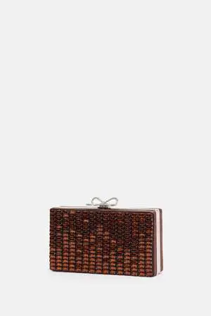 SELF-PORTRAIT Chainmail Clutch Bag