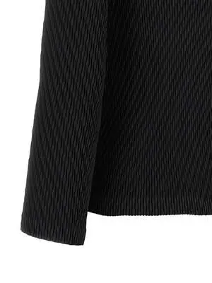 Issey Miyake Rhombus Pleats' Cardigan