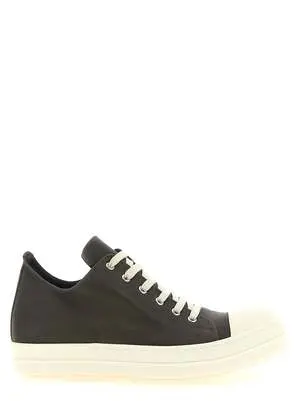 Rick Owens Low Sneaks' Sneakers - Black