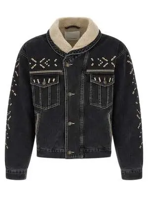 Isabel Marant Étoile Marant 'jackson-gb' Denim Jacket - Black