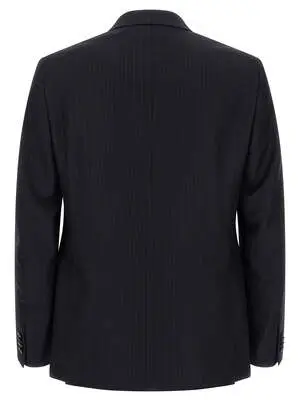 Zegna Pinstriped Flannel Dress