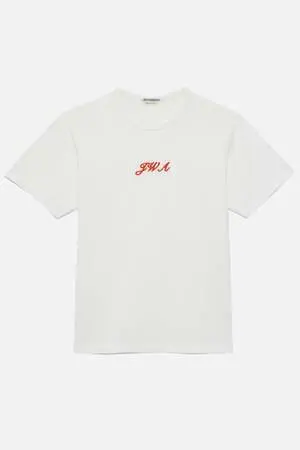 JW Anderson Jwa Script T-shirt - Multicolor