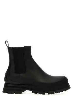 Alexander McQueen Wander' Ankle Boots - Black