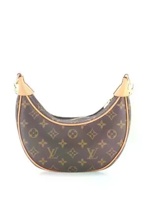 LOUIS VUITTON Loop Handbag Monogram Canvas Hobo Bag