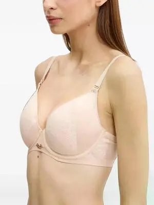 Chantelle Pure Lace-panelled Bra