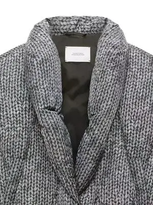 Dorothee Schumacher Knit-print Padded Jacket