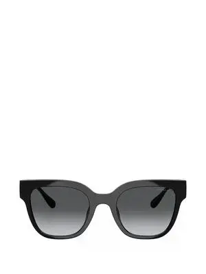 COACH Cft88 Squared-frame Sunglasses - Black