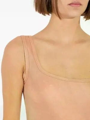 THE PARK Sawyer Square-neck Tank Top - Neutrals