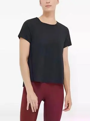 CASALL Logo-patch Short-sleeve T-shirt