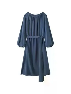 JOSEPH Cupid Silk Midi Dress
