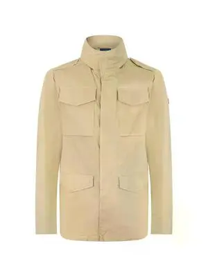Paul & Shark Flap-pocket High-neck Jacket - Neutrals