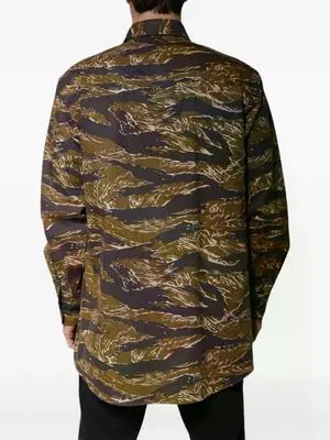 Dolce & Gabbana Tiger-stripe Leopard-print Jacket